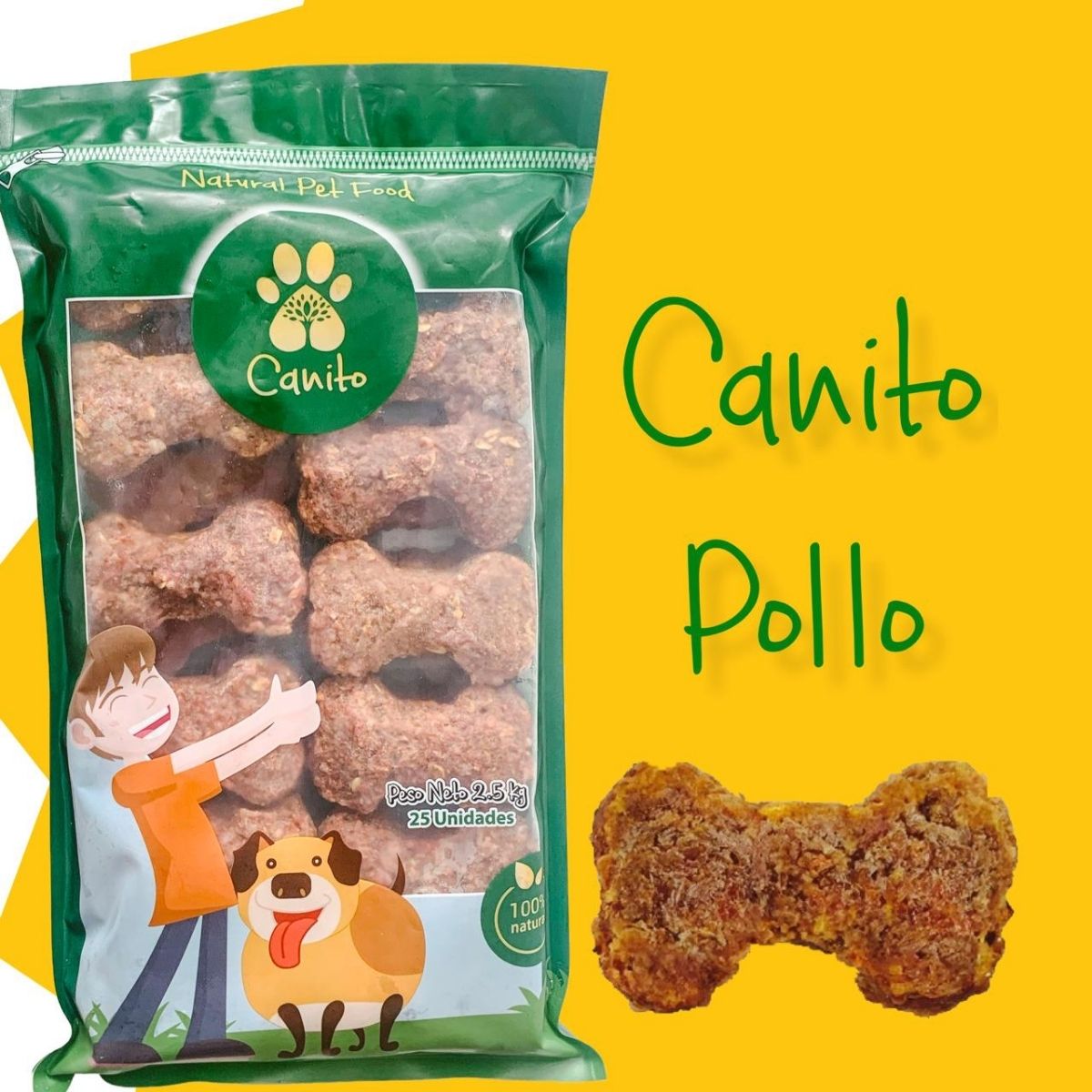 Canito Pollo | CANITO NATURAL - Sistema de Alimentación 100% Natural